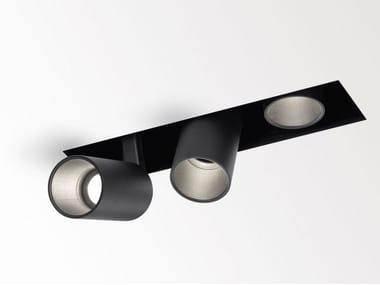 LED adjustable spotlight SPLITBOX By Delta Light