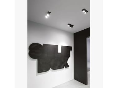 LED adjustable spotlight SPLITBOX By Delta Light