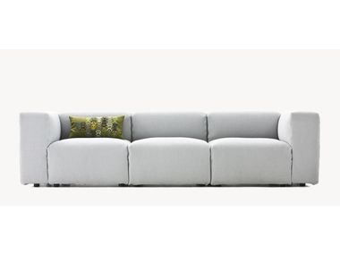 SPRING Sectional fabric sofa with removable cover By Moroso | design ...