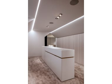 SPY 52 TRIMLESS LED adjustable round spotlight By Delta Light