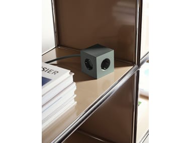 SQUARE 1 | Plastic electrical socket By Avolt design Avolt design studio