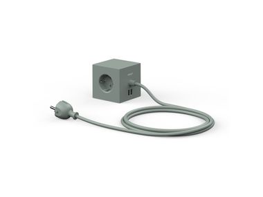 SQUARE 1 | Plastic electrical socket By Avolt design Avolt design studio