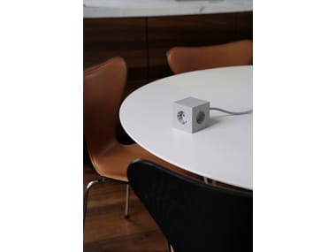 SQUARE 1 | Plastic electrical socket By Avolt design Avolt design studio