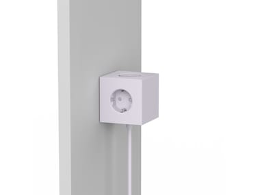 SQUARE 1 | Plastic electrical socket By Avolt design Avolt design studio