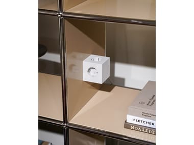 SQUARE 1 | Plastic electrical socket By Avolt design Avolt design studio