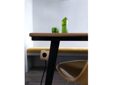 SQUARE 1 | Metal electrical socket Metal multi socket power strip - 1,8 ...