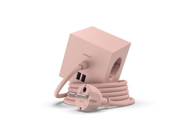 SQUARE 1 | Plastic electrical socket By Avolt design Avolt design studio