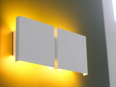 Halogen wall light SQUARE 2G By axis71