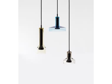 STABLIGHT LED blown glass pendant lamp By Artemide | design Arik Levy