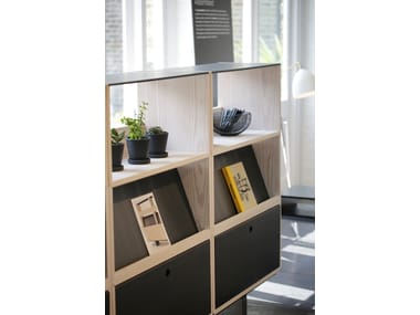 Modular Dougles fir sideboard STACK By Isomi