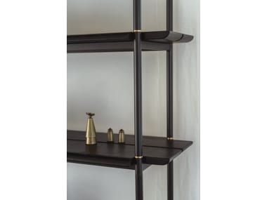 STACKING Steel and wood bench By District Eight