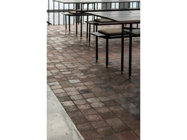 STACKING DROP LEAF Extending steel and wood console table By District Eight