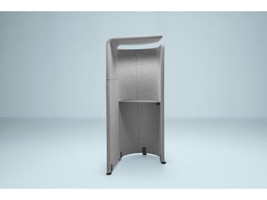 Acoustic fabric phone booth with built-in lights STANDALONE By Prooff ...