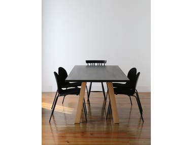 Solid wood dining table STANDARD By Branca Lisboa design Marco Sousa Santos