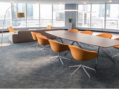 STAR Wooden meeting table By RENZ | design Jehs+Laub