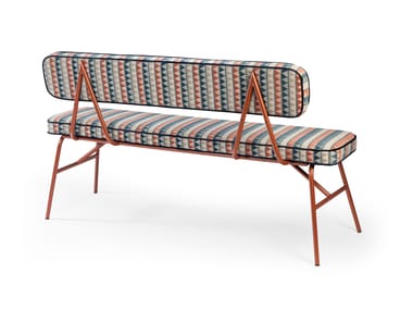 STATE | Bench with back By Mambo Unlimited Ideas