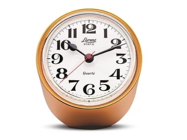 STATIC | Brushed steel clock By Lorenz design Richard Sapper