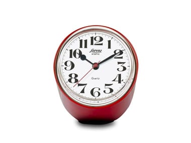 STATIC | Steel clock Laquered steel table clock By Lorenz | design ...