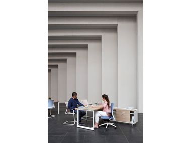 STAY | Aluminium office chair Swivel height-adjustable aluminium office ...