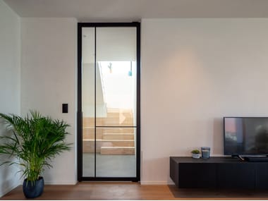 STEALTH PIVOT NL Self-closing pivot hinge system By Portapivot