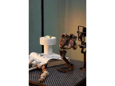 STONE Cordless marble table lamp By Tom Dixon | design Tom Dixon designer