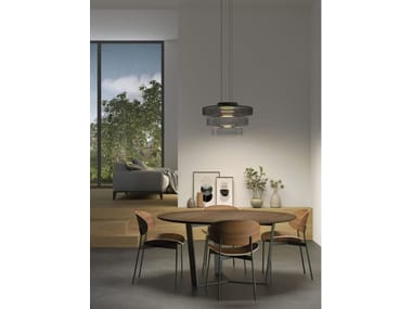 STRATA | Lampada a sospensione By LEDS C4 design Nahtrang design