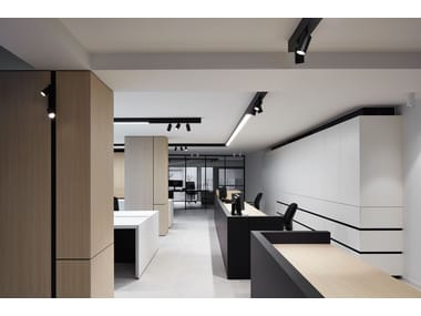 STREAMLINER 70S Aluminium linear lighting profile By Deltalight