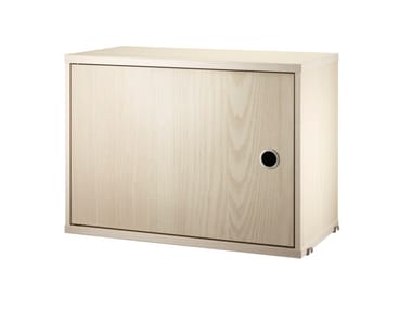 STRING® SYSTEM CABINET WITH SWING DOOR wall cabinet By String Furniture ...