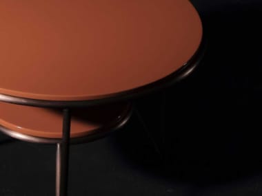 STROMBOLI | Round coffee table Round central coffee table By Casa ...