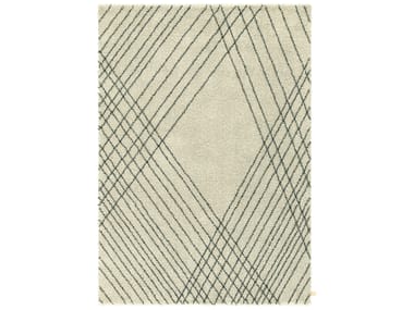 Handmade rectangular rug STUBB KATE By Kasthall