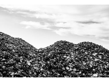 Mosaico in vetro riciclato SUMI-E LAMBDA By Mosaicomicro design Piero Lissoni