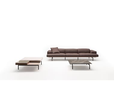 SUMO Modular bench with back By Living Divani | design Piero Lissoni