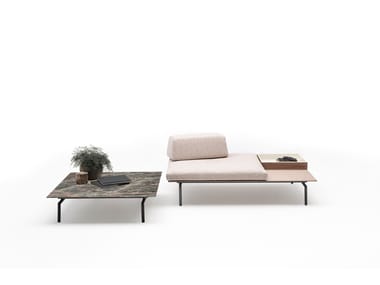 SUMO Modular bench with back By Living Divani | design Piero Lissoni