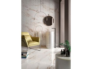 SUNSHINE Wall/floor tiles with marble effect By Pastorelli