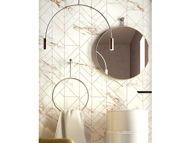 SUNSHINE Wall/floor tiles with marble effect By Pastorelli