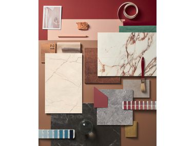 SUNSHINE Wall/floor tiles with marble effect By Pastorelli