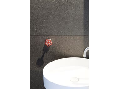 Lava stone wall/floor tiles SUPERFICI By Nerosicilia