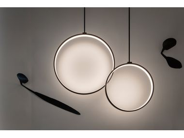 SUPERLOOP VR SBL LED ceiling lamp By DeltaLight