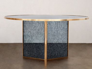SUPERLUXE FRACTURED | Round table By Kelly Wearstler design Kelly Wearstler