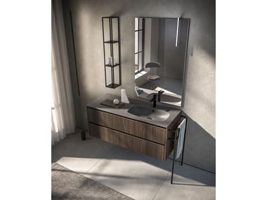SWING 4.07 vanity unit By BMT design Lorenzo Granocchia