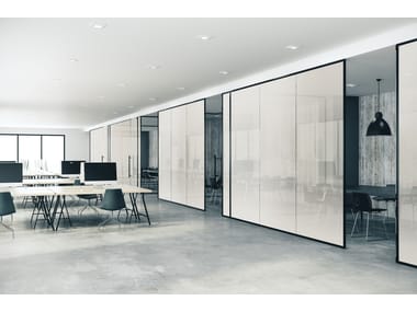 SAATIstyle® StructureAL Striped metalized mesh for interior ...