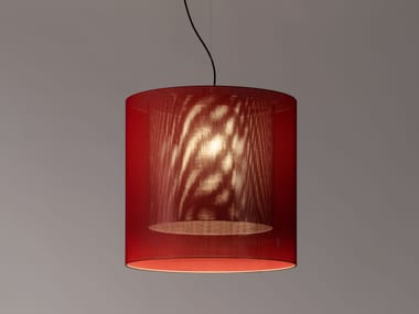 MOARÉ LED polyester pendant lamp By Santa & Cole | design Antoni Arola
