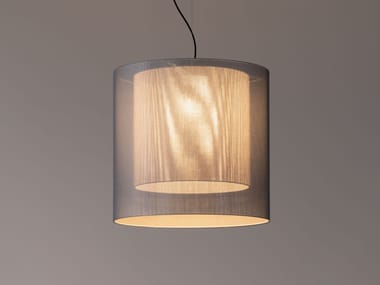 MOARÉ LED polyester pendant lamp By Santa & Cole | design Antoni Arola