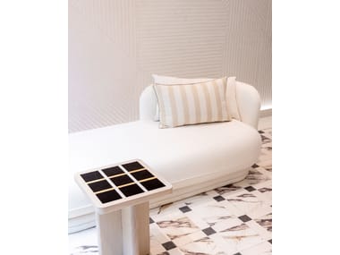 CREMA NEVE - RILIEVO VELO Kitchen worktop By Sapienstone