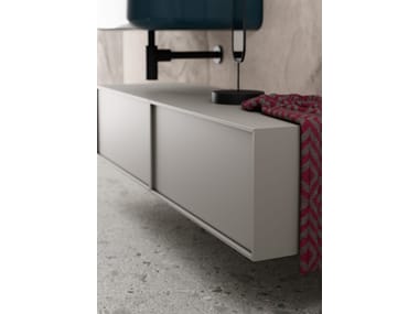 LAILA Wall-mounted vanity unit By Scarabeo Ceramiche