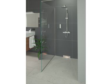 Wall Drain Scada Rigole de douche en acier inoxydable By Kessel