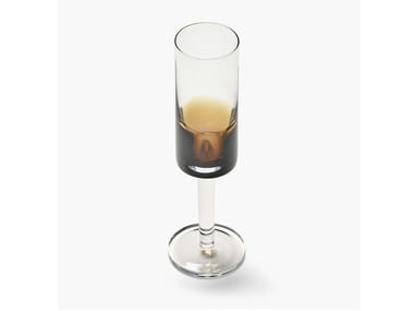 ZUMA AMBER CHAMPAGNE GLASS Glass By Serax