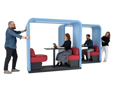 SILEN BRIDGES MOBILE Isola ufficio By Silen