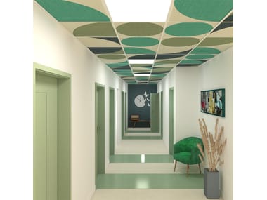 RÉTRO Ceiling panels By Sky-Tile®