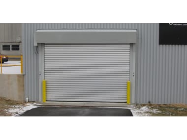 Slatted exterior doors Sectional door By ASSA ABLOY Entrance Systems
